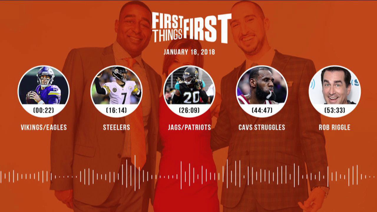 First Things First audio podcast (1.18.17) Cris Carter,Nick Wright ...