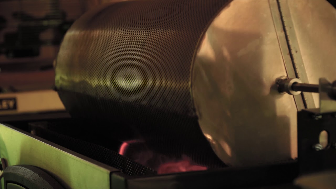 Rustic Wood Fire Coffee Bean Roasting - YouTube