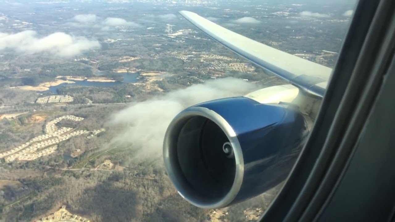 Delta Air Lines 767-300 Takeoff From Atlanta Airport - YouTube