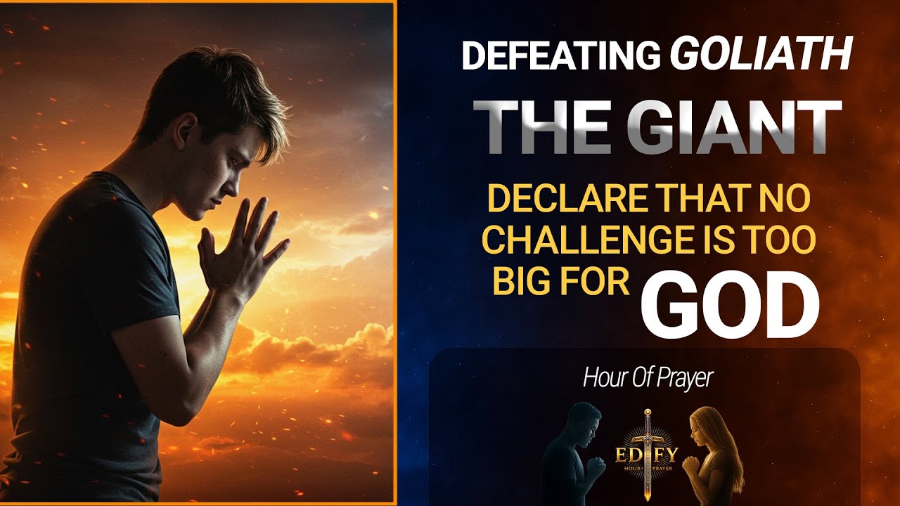 Powerful Prayer to Defeat Giants | David vs Goliath Deliverance ...