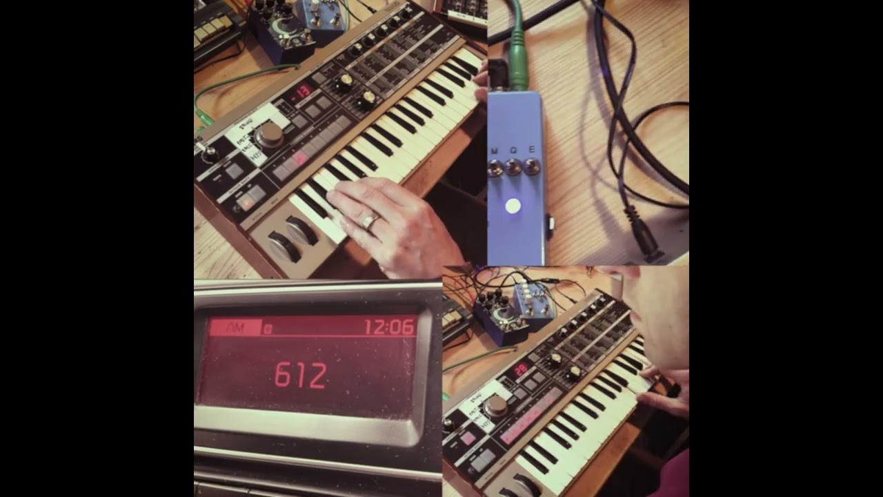 Microkorg & Radio drone - YouTube