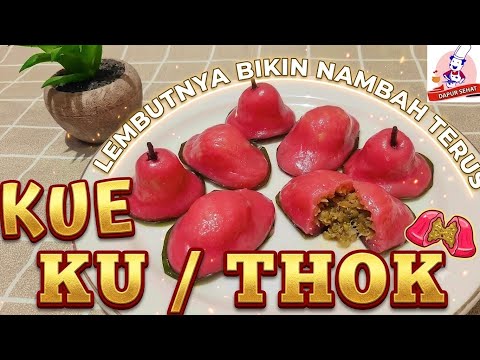 Kue Ku/Thok - Resep dan Cara Membuat Kue Ku/Thok Kenyal, Lentur Anti ...