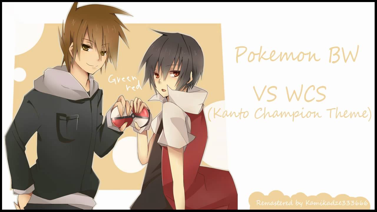 Pokemon BW - VS WCS (Kanto Champion Theme) Remastered - YouTube