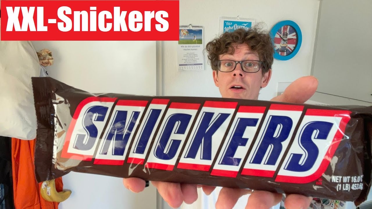 XXL: Das größte Snickers der Welt im Test: Lohnt sich der Slice and ...