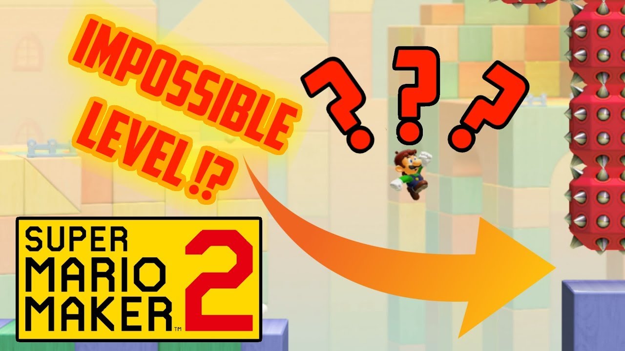 IMPOSSIBLE LEVEL!? Super Mario Maker endless level gameplay - YouTube