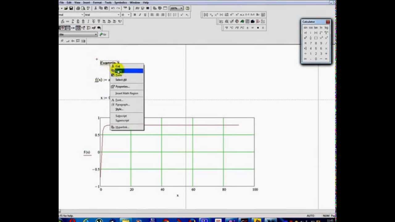 Lesson 8 in Mathcad - arctangent functions - YouTube