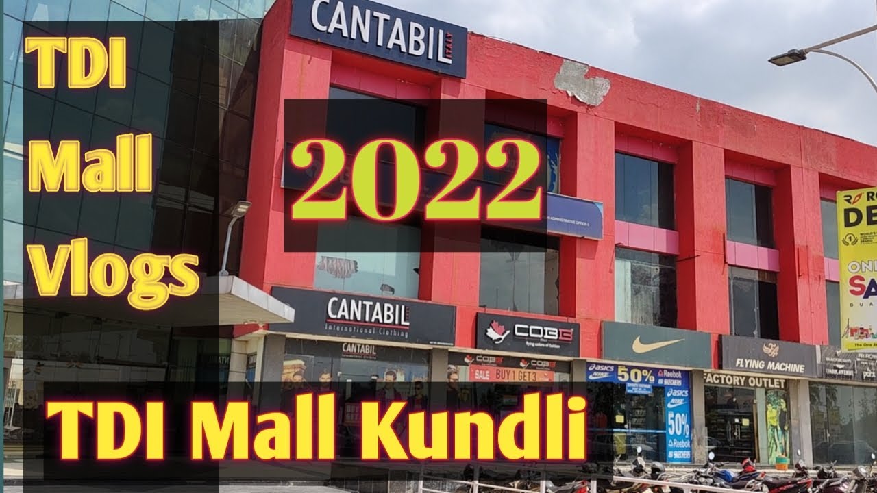 TDI Mall Kundli | TDI मॉल कुंडली Vlogs| Kundli | TDI Mall Kundli 2022 ...