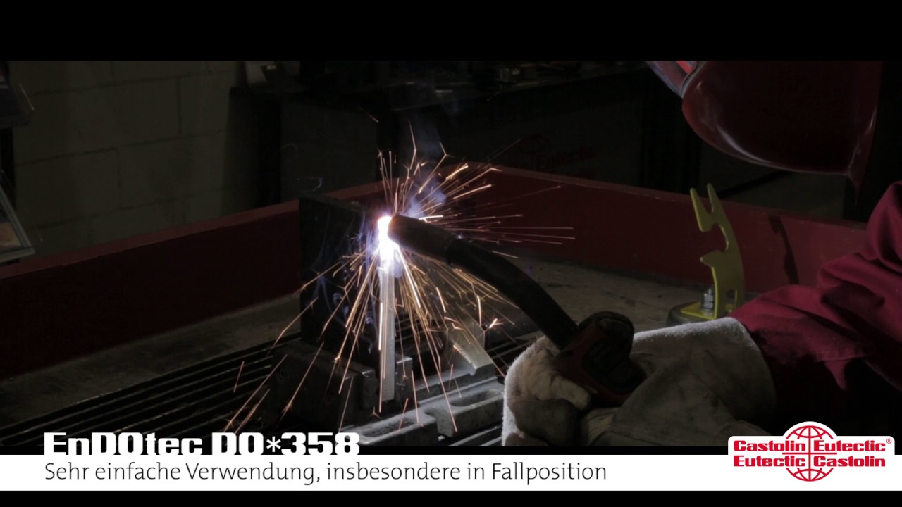 MIG / MAG-Schweißen: Schulung mit EnDOtec DO 358 Schweißdraht - YouTube