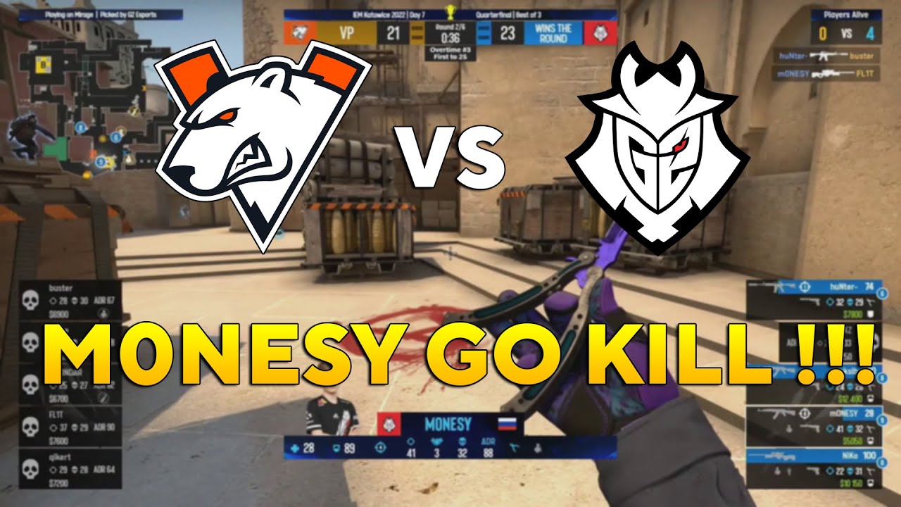 [HIGHLIGHTS] GỌI TÊN M0NESY!!! | G2 ESPORTS VS VIRTUS.PRO | QUARTER ...
