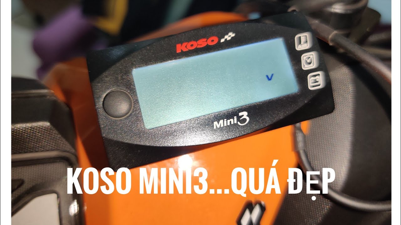 Review Rì viu đồng hồ KOSO MINI3 - GẮN TRÊN WINNER 150 - YouTube