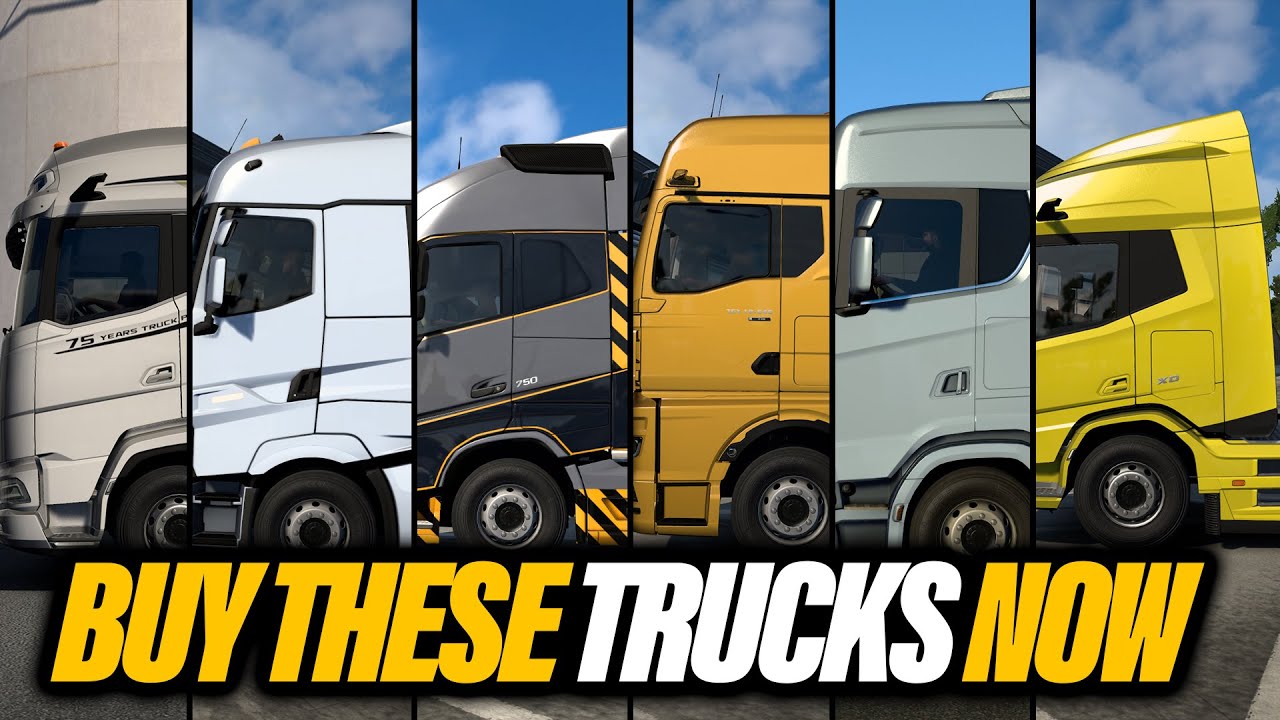 Ranking ETS2 Top Trucks that you Should Buy and Drive - YouTube