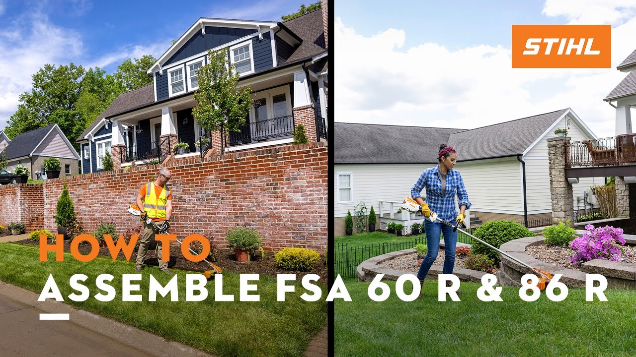 How to Assemble: FSA 60 R & FSA 86 R | STIHL Tutorial - YouTube