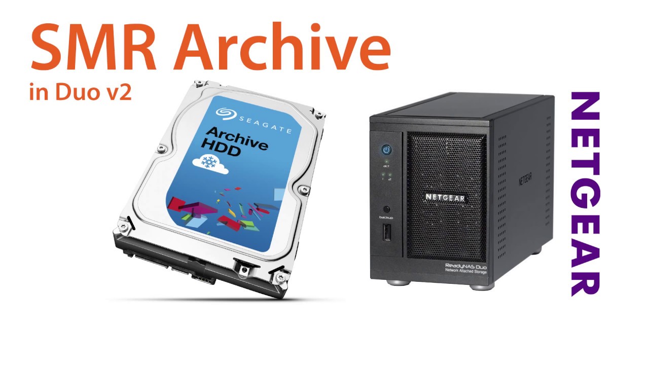 ReadyNAS Duo v2 + 8TB Archive HDD - YouTube