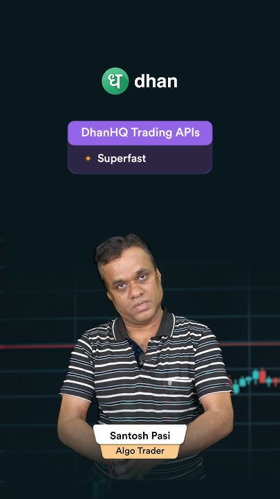 Algo Trading - DhanHQ Superfast APIs Review - ft. @SantoshKumarPasi - YouTube