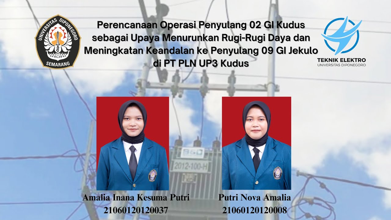 Perencanaan Operasi Penyulang 02 GI Kudus ke Penyulang 09 GI Jekulo di ...