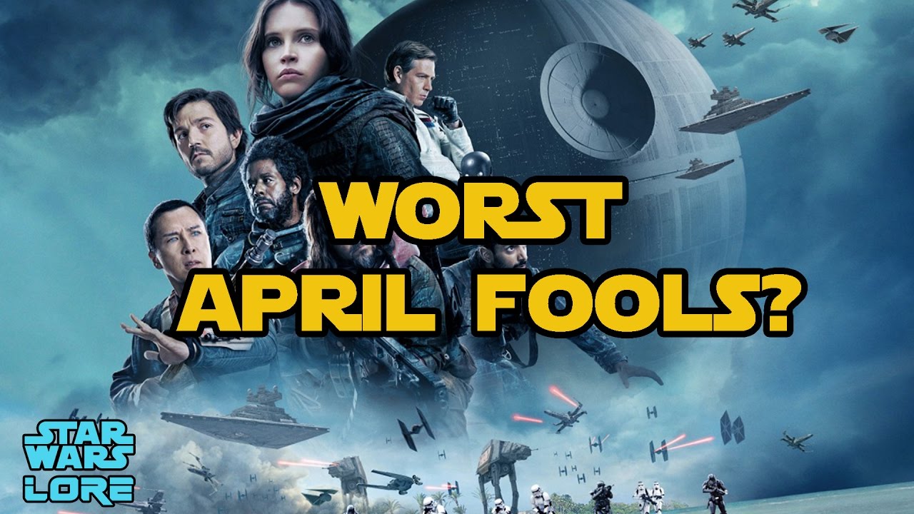 Worst Star Wars April Fools Prank? - YouTube