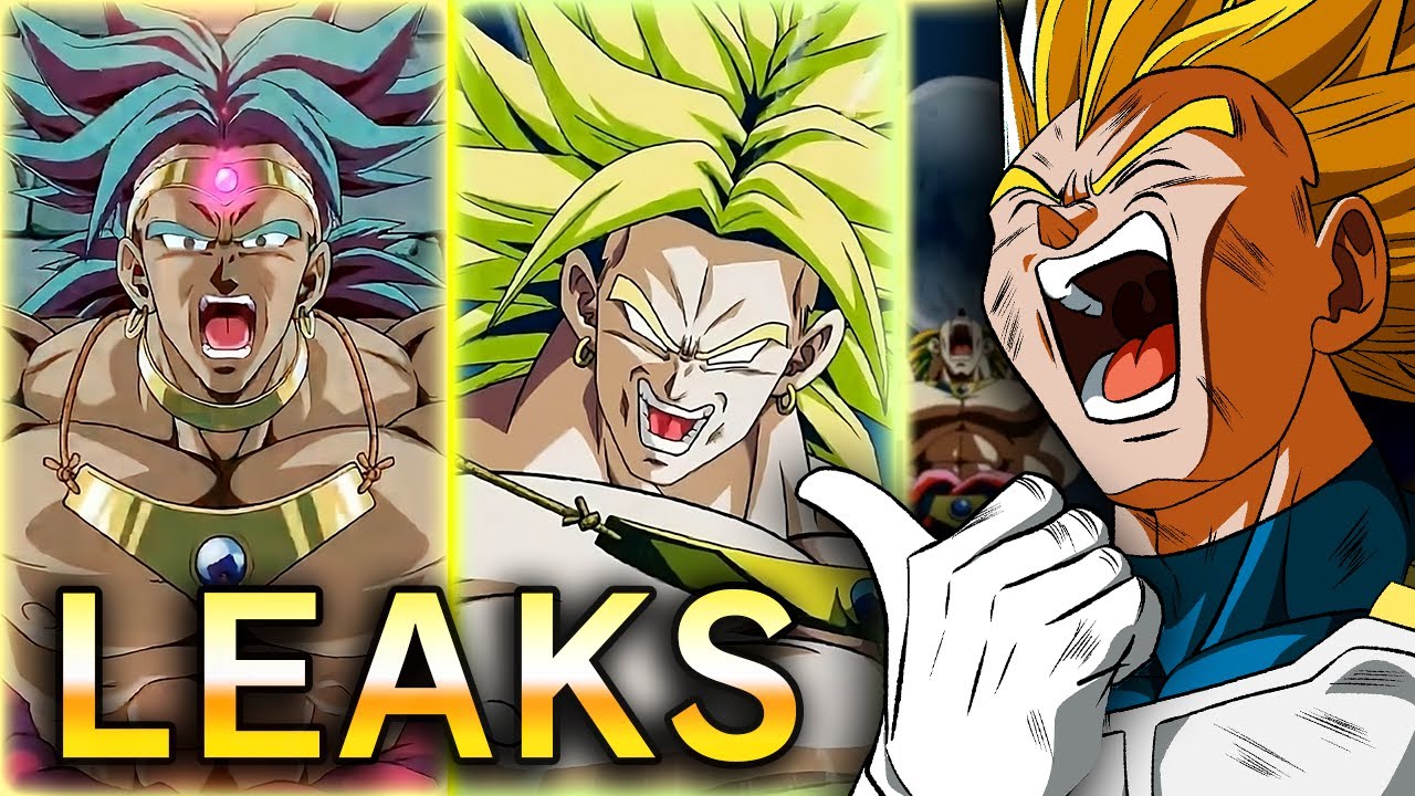 🚨 LEAKS ANIMS BROLY & LEADER, TRIO SSJ MDL, SIDE UNIT, PARAGUS F2P ...