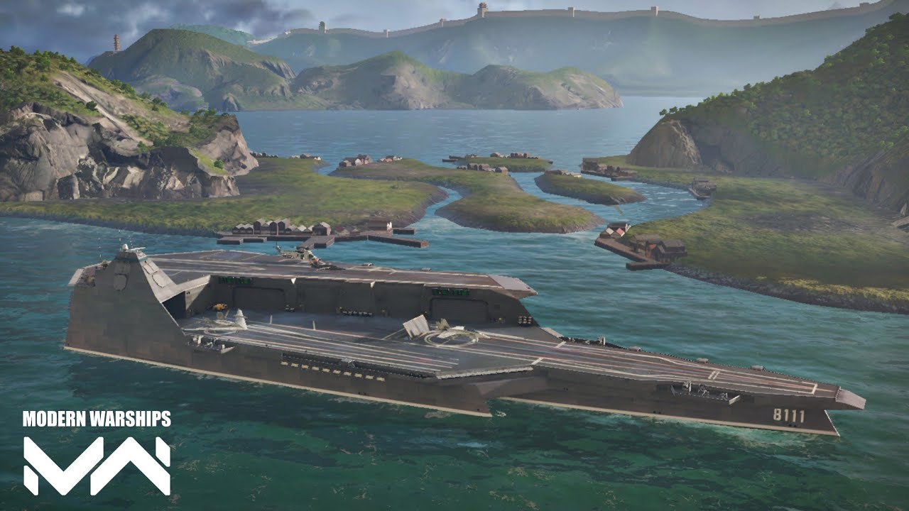 ROKS GHOST COMMANDER assault carrier : Modern Warships - YouTube