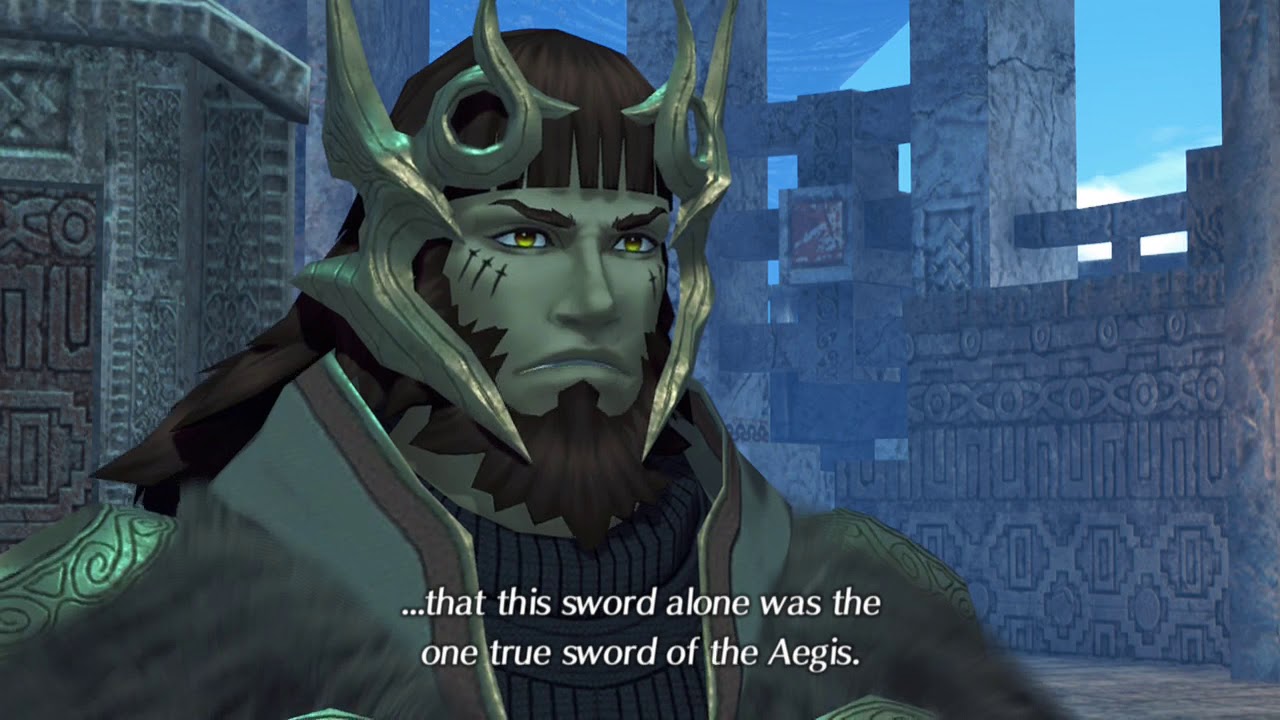 The Third Aegis Sword . Cutscene . Xenoblade Chronicles 2 . - YouTube