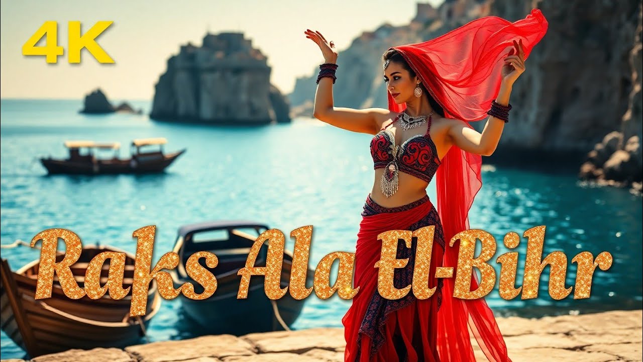 🌊 AwaazMusic | Raqs Ala El-Bahr Dance on the Beach) | Hot Arabic Belly Dance Song 2025 💃🌊# ...