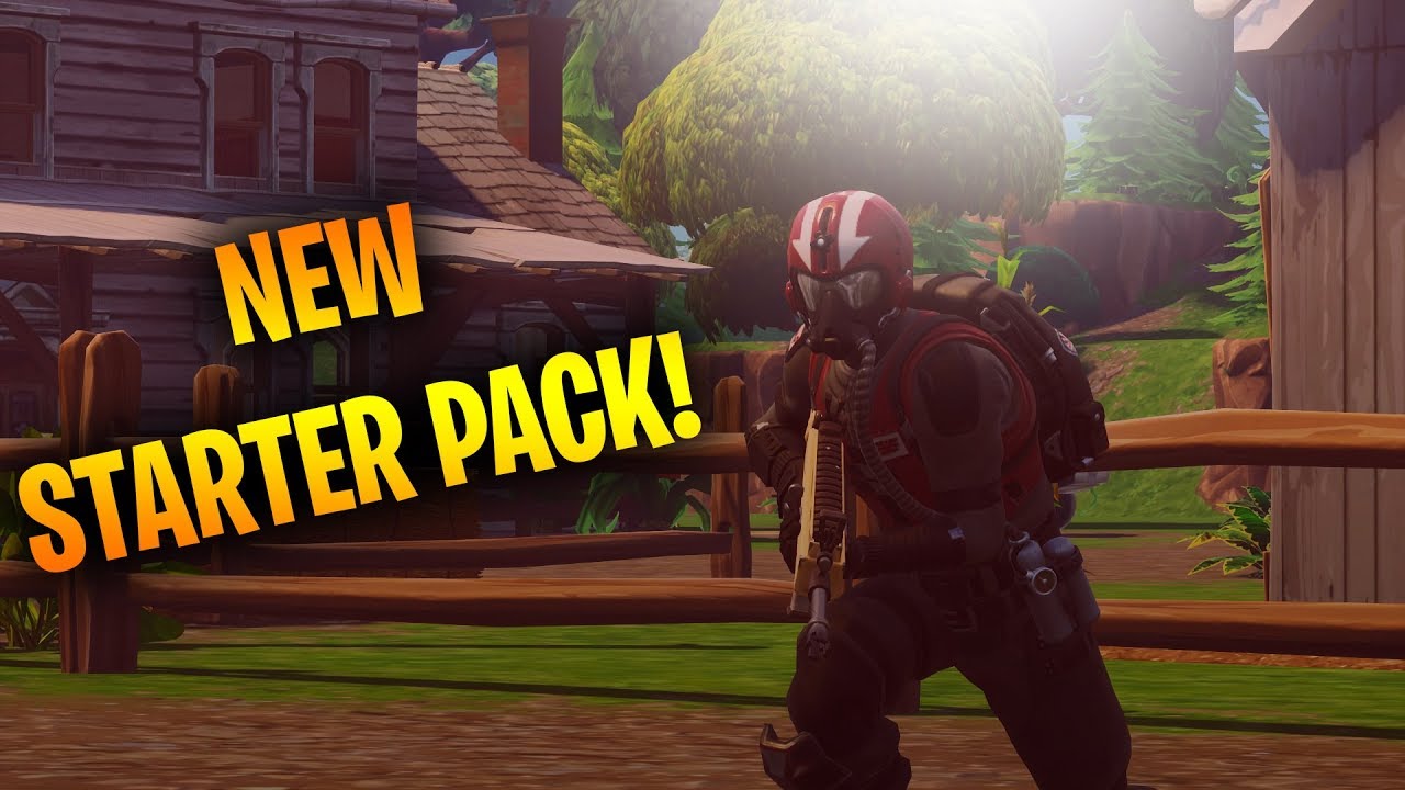 *NEW* WINGMAN SKIN IN FORTNITE BATTLE ROYALE! Starter Pack GAMEPLAY ...