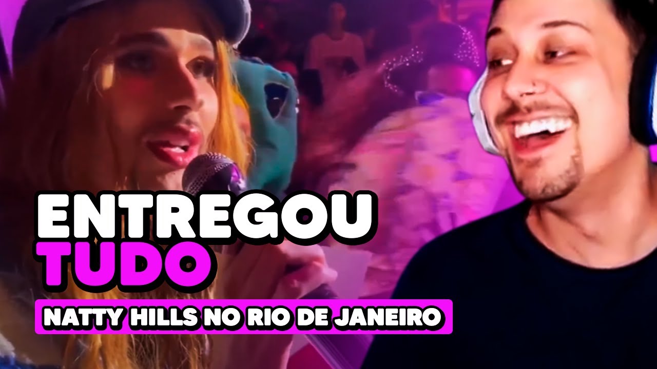GUITO reagindo à NATTY HILLS no RIO em CONCURSO DRAGQUEEN - YouTube