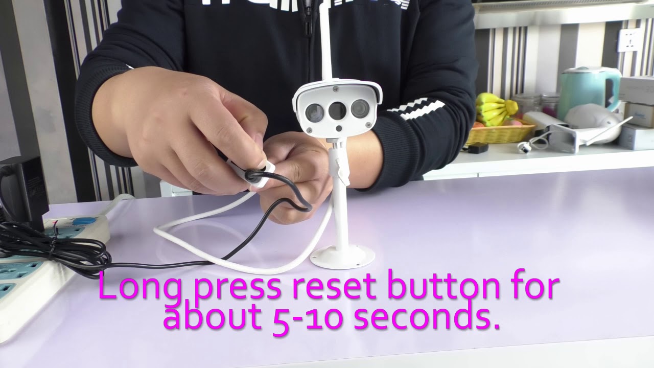 How to Reset VStarcam Outdoor Camera C16S to Factory Default - YouTube