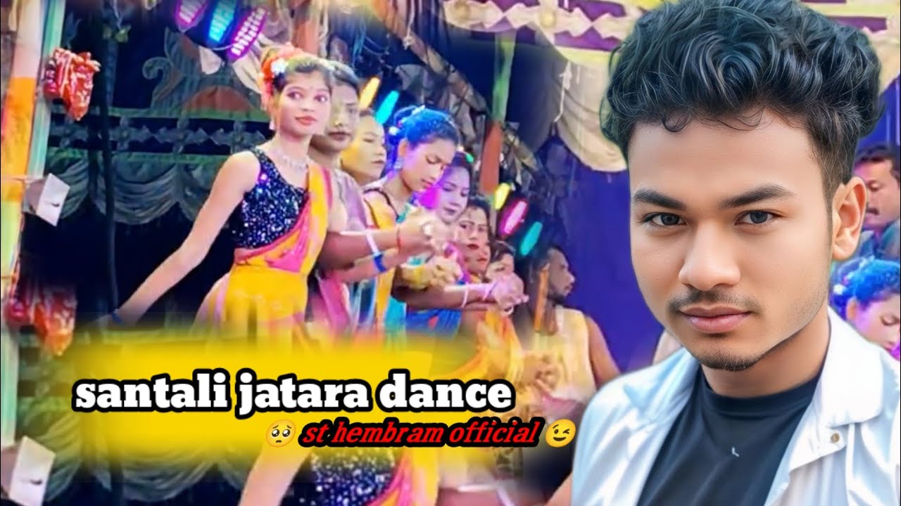 New santali jatara dance 🙄 2025//gandhi hembram &rupali murmu//#st hembram official - YouTube