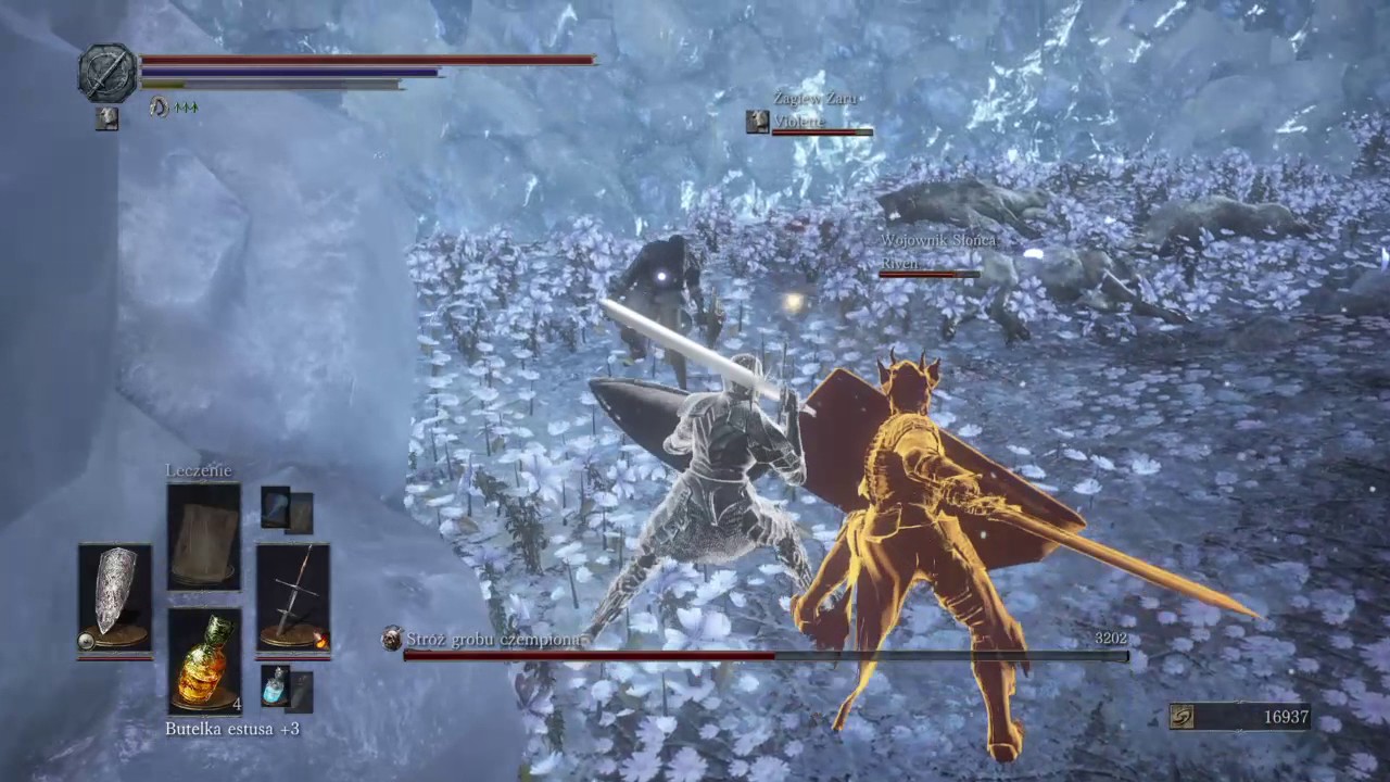 DARK SOULS™ III Greatwolf Boss - YouTube