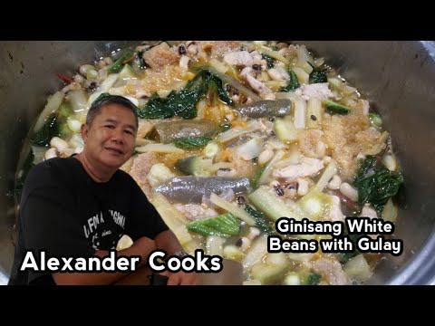 Easy Recipe! Ginisang White Beans with Gulay | Alexander Cooks 👨‍🍳 ...
