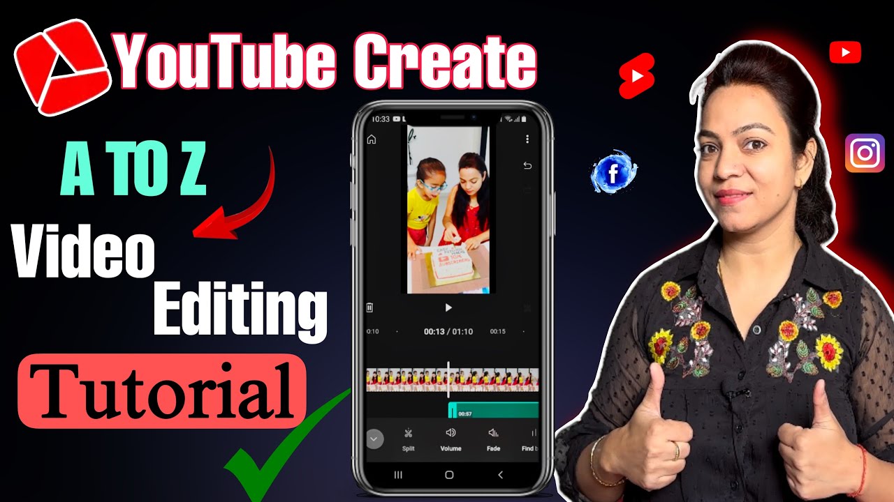 Youtube VIDEO EDITING App FREE NoWatermark How to Edit videos in ...