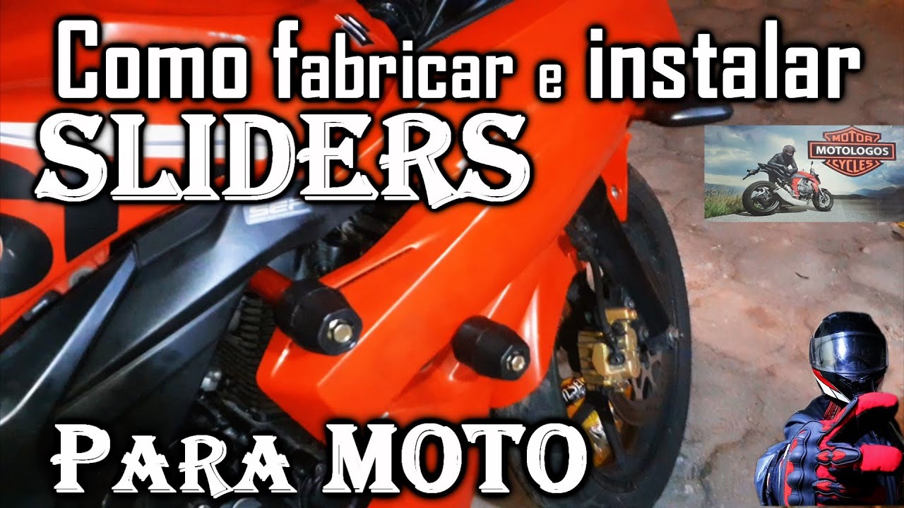 Como fabricar e instalar un slider para motos de pista y que material ...