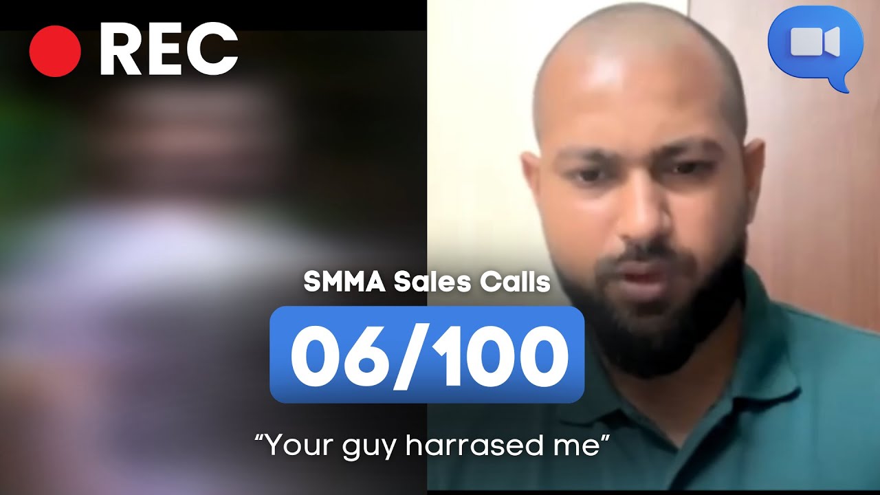 SMMA sales call (06/100) | He was doing good enough - YouTube