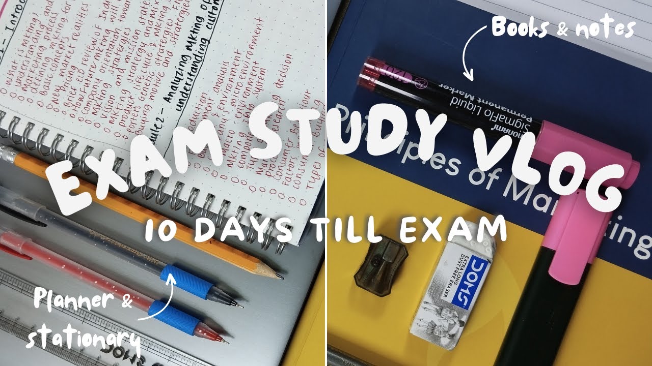 Exam Study Vlog📚 ️#education #study #viralvideo #exam #vlog #studyvlog ...