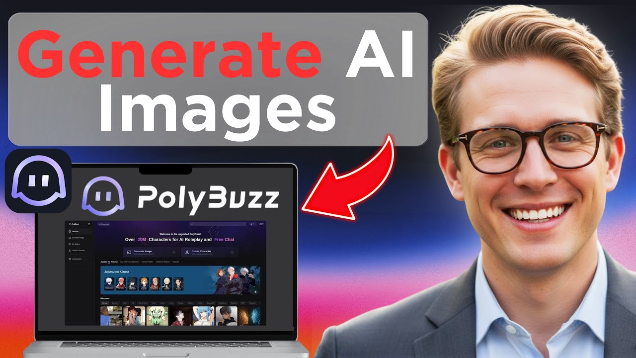 How To Generate Character AI Images In PolyBuzz (Updated 2025) - YouTube