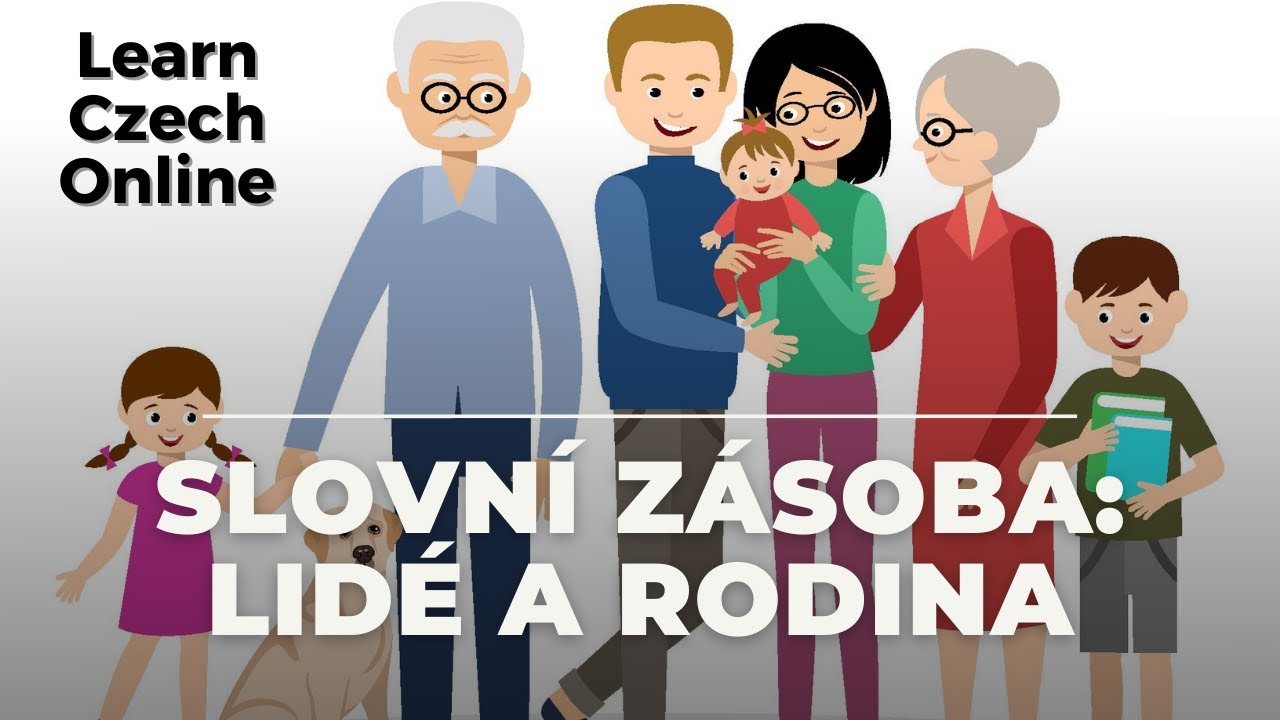 Slovíčka: Lidé a rodina - YouTube