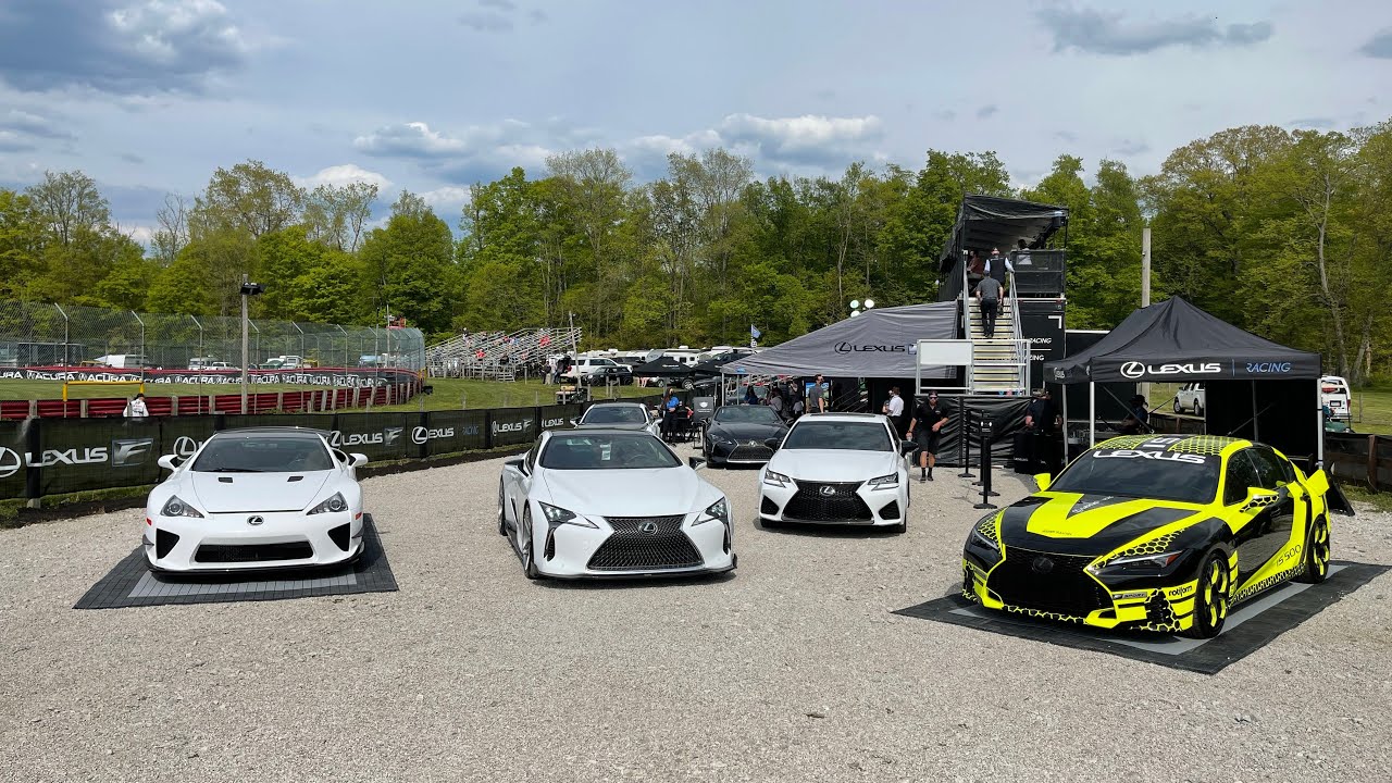 Lexus Racing Mid-Ohio 2021! | LexFest | LFA - YouTube