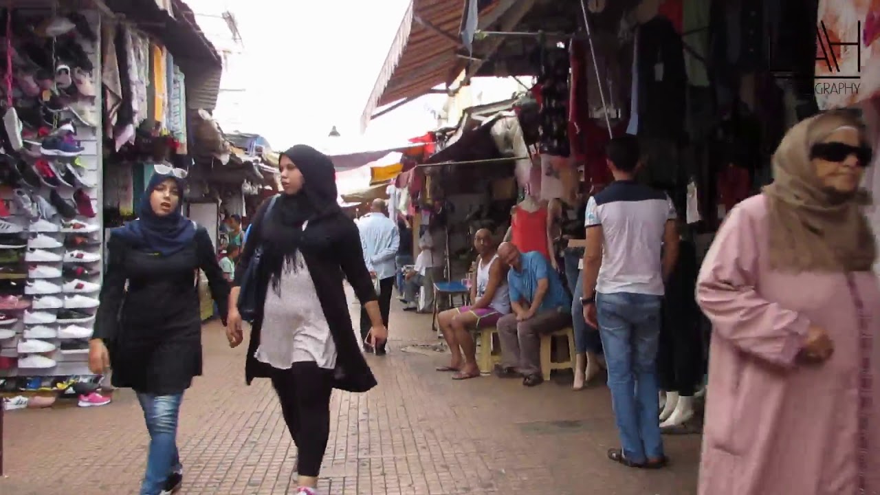 Bab lhad vlog " old medina " of Rabat Morocco - مدينة الرباط سوق باب ...