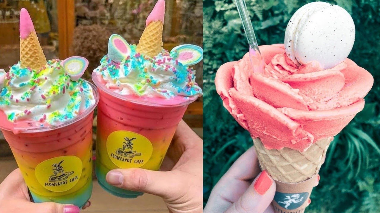 Most Satisfying Ice Cream Making Videos | Oddly Satisfying Video ...