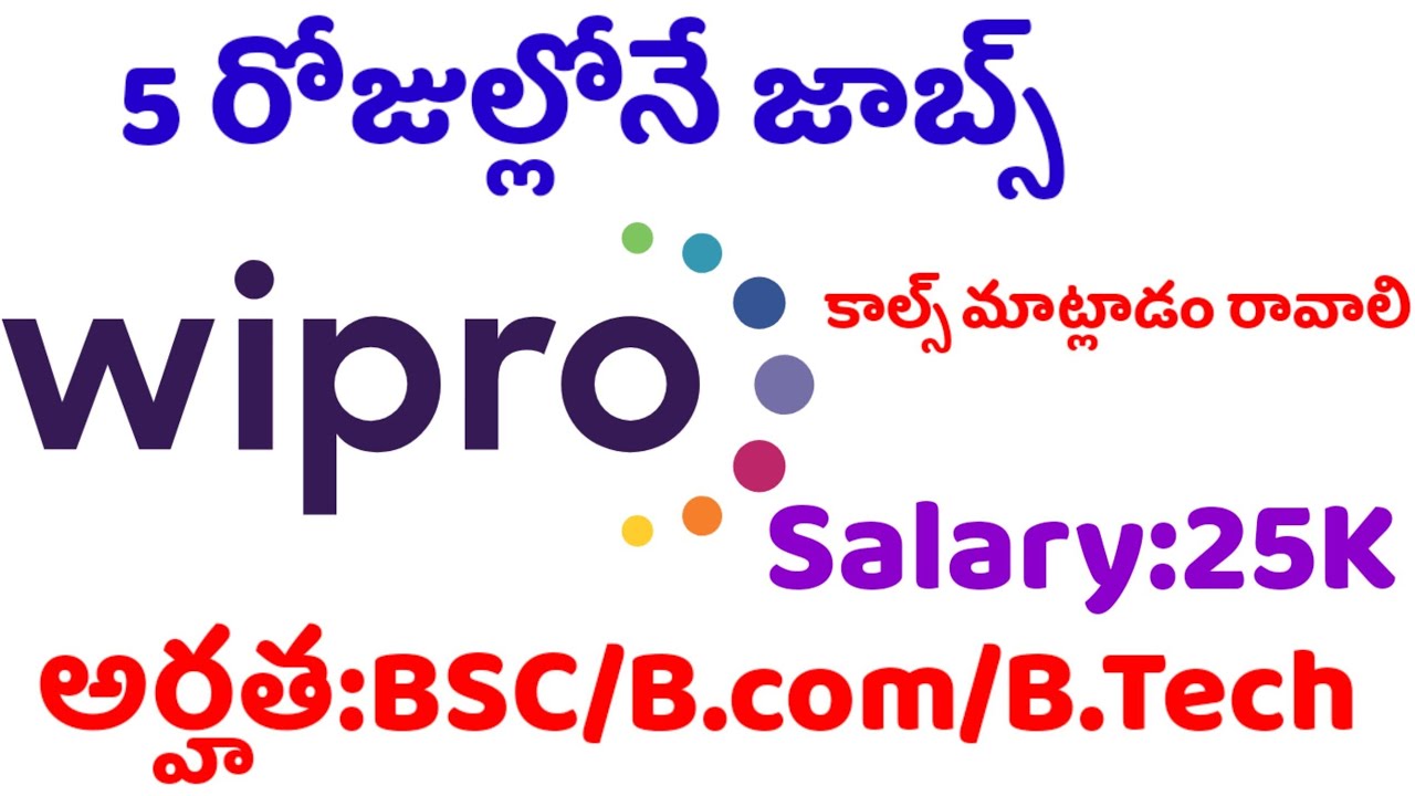 Wipro Latest Recruitment In Hyderabad Campus Voice Process Jobs In wipro-latest-recruitment-in-hyderabad-campus-voice-process-jobs-in
