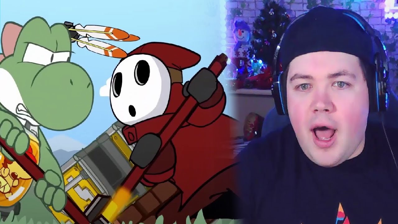 Mario Shots: Yoshi Stranding (Death Stranding parody) | REAKTION - YouTube
