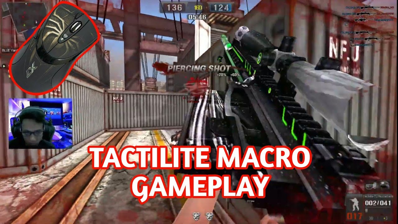 Tactilite Awp Macro Full Gameplay Point Blank - YouTube