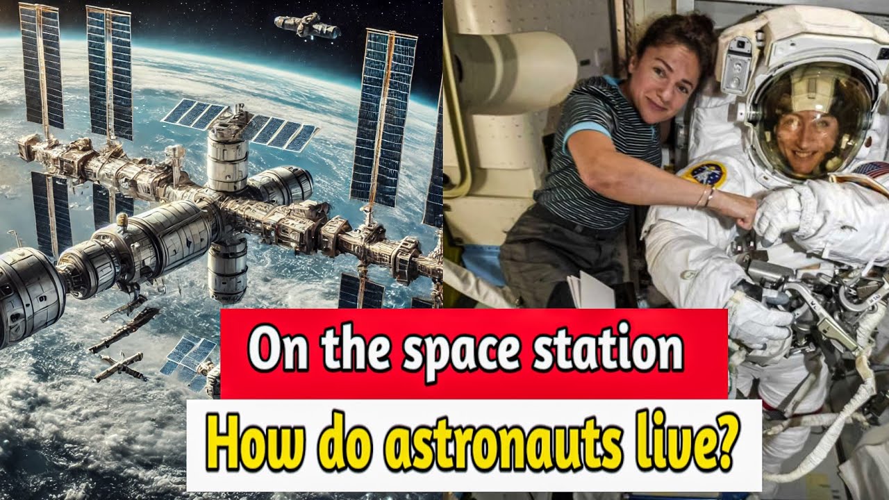🌍How did astronauts live on the space station?🪐 - YouTube