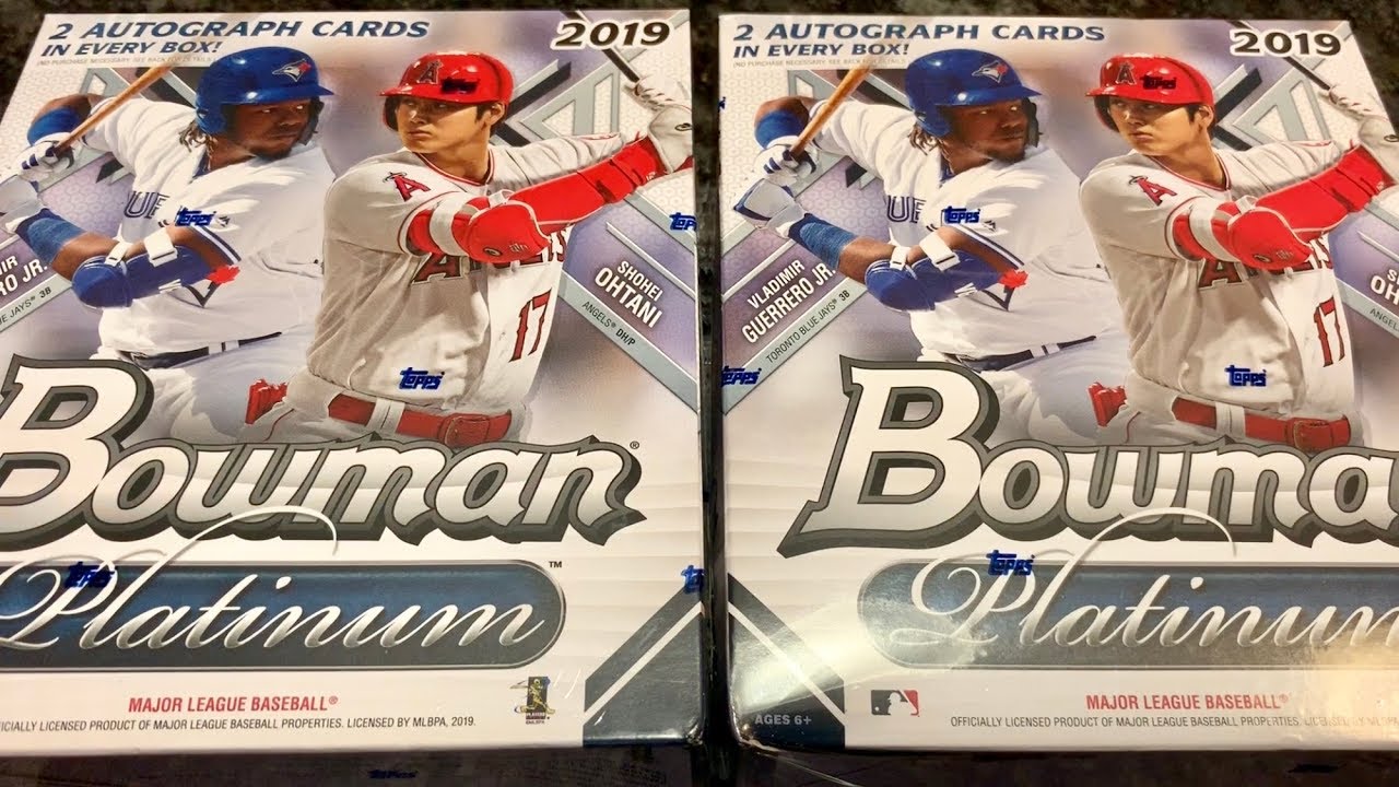 NEW RELEASE! 2019 BOWMAN PLATINUM MONSTER BOX OPENING! (WANDER AUTO ...