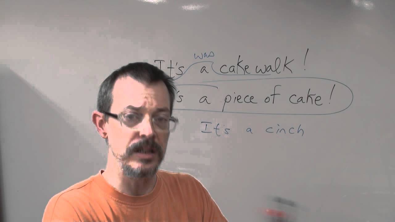 Q&A Time: "CAKEWALK" & "A PIECE OF CAKE" (pronunciation/usage) - YouTube