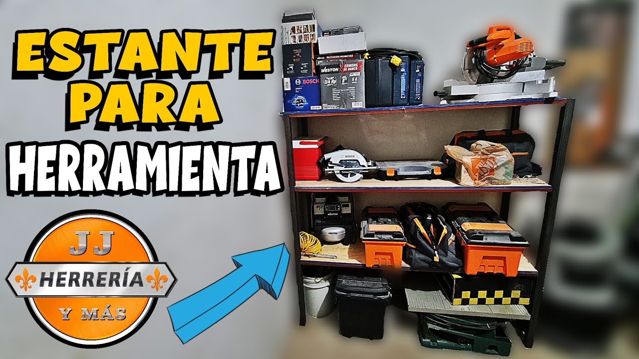 Estante Para HERRAMIENTAS - YouTube