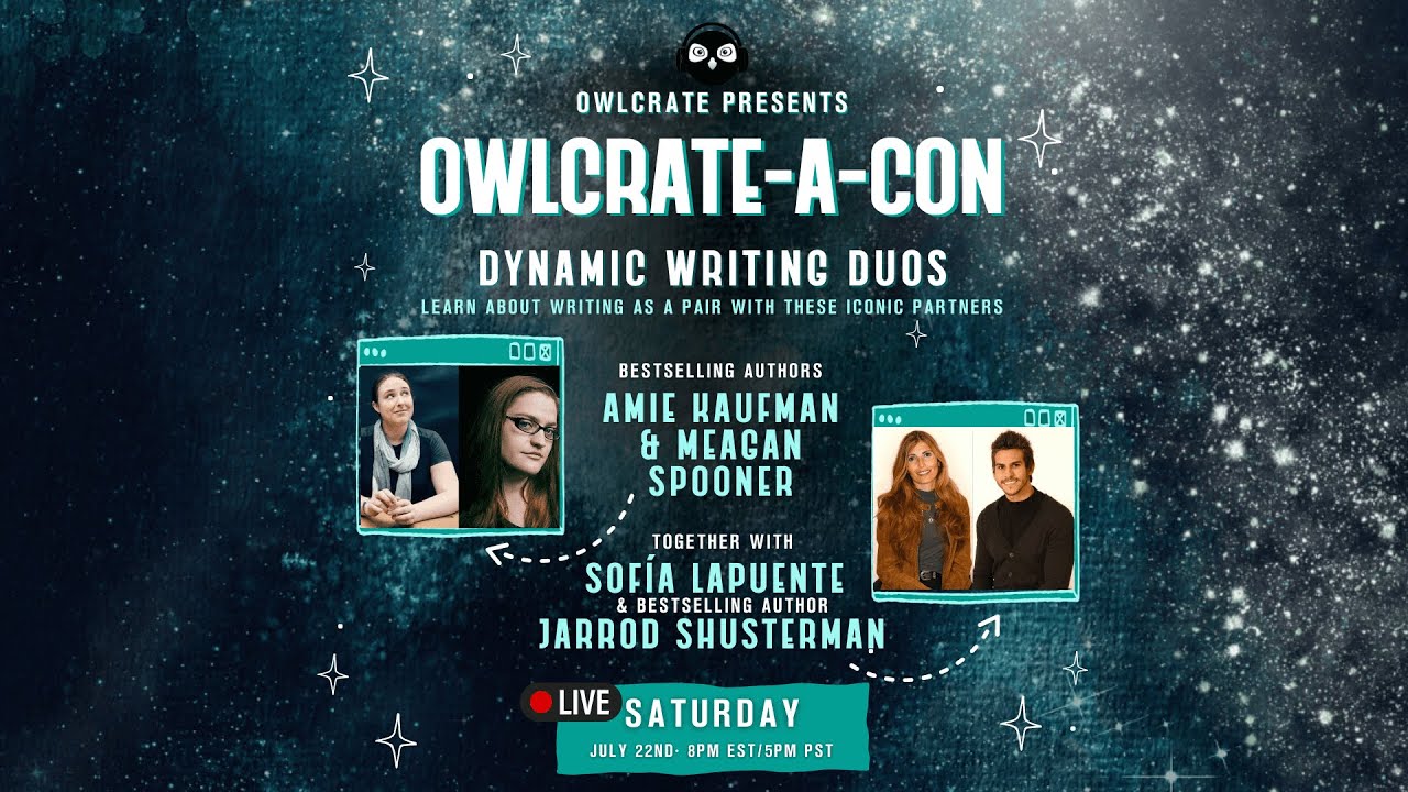 Dynamic Writing Duos | OwlCrate-A-Con - YouTube
