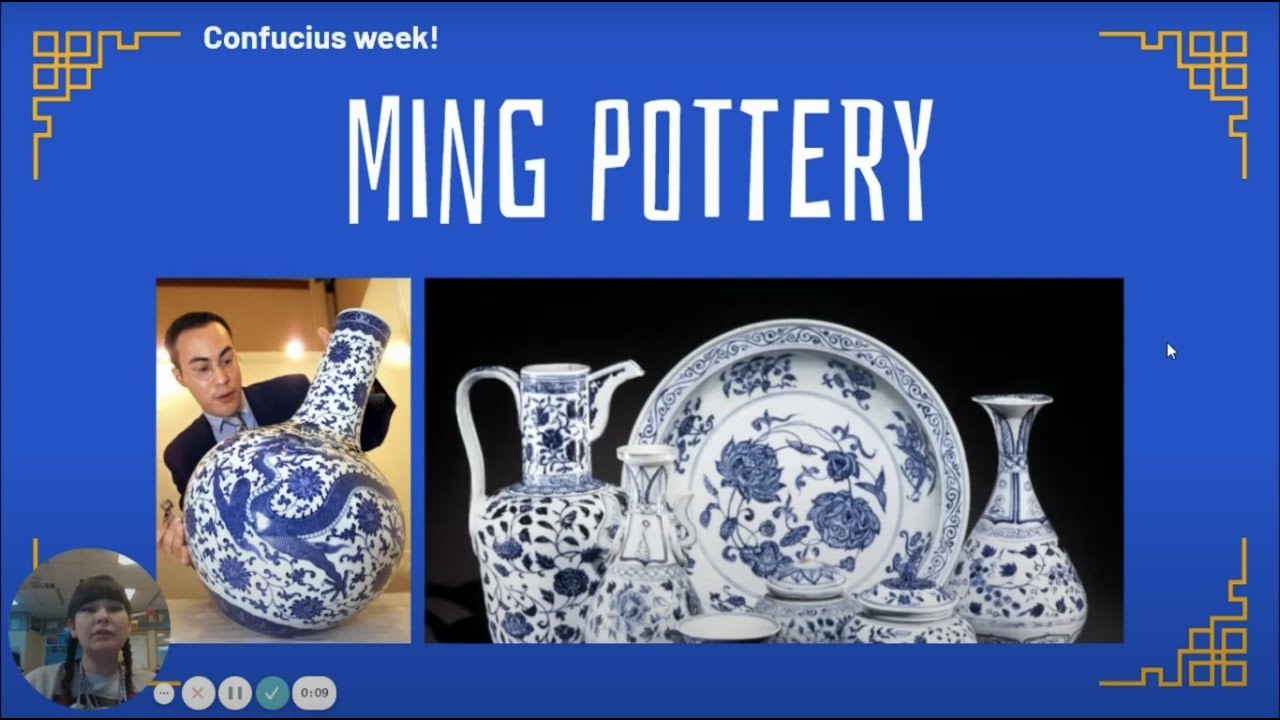 Ming dynasty pottery: Chinese art history for kids - YouTube