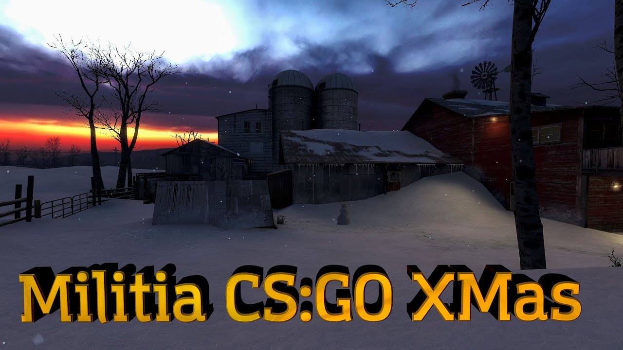 cs_militia_csgo_xmas (cs_militia CS: GO) for CS: S v92 & CS 2 - YouTube
