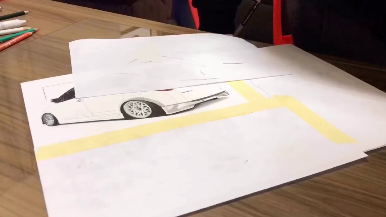 Timelapse Drawing Toyota Ractis | @sergvaldesart - YouTube